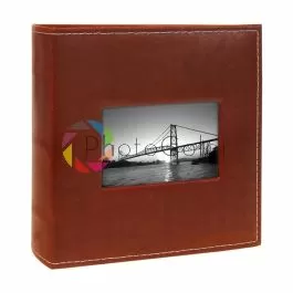 Photocolor Álbum Ical Prestige 10x15 200 Fotos 510 Janela Folha Preta c ...