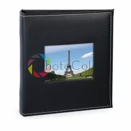 Photocolor Álbum Ical Prestige 10x15 400 Fotos 510 Janela Folha Preta c ...